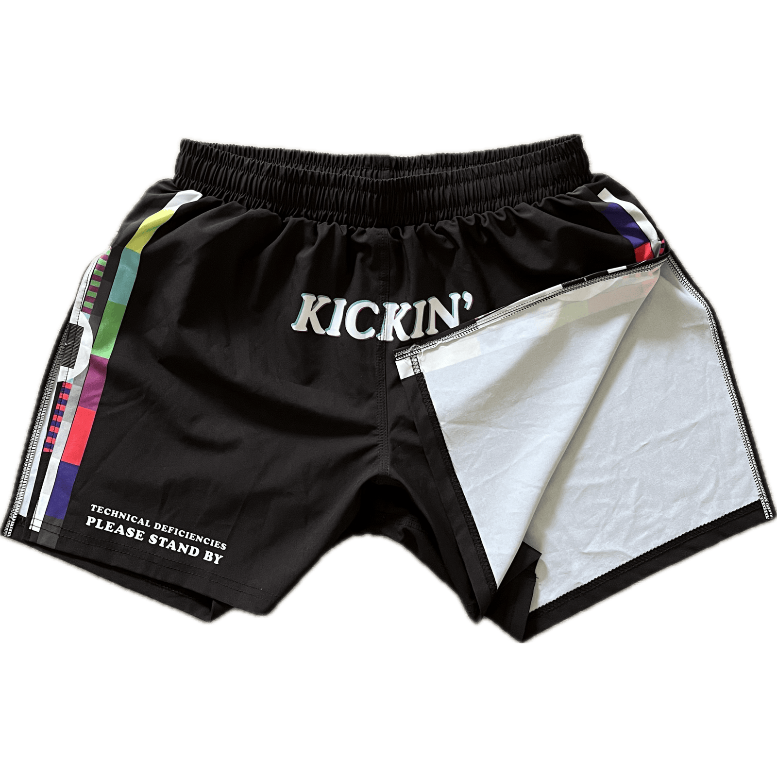 "Technical Deficiencies" High-Cut Gladiator Shorts